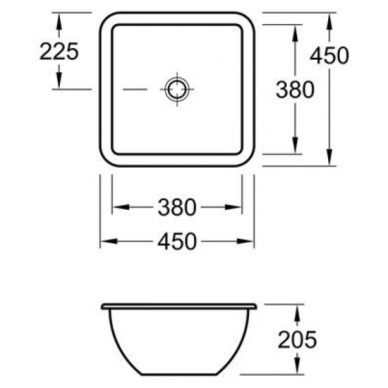 VILLEROY & BOCH umywalka podblatowa LOOP & FRIENDS 61622001 ...
